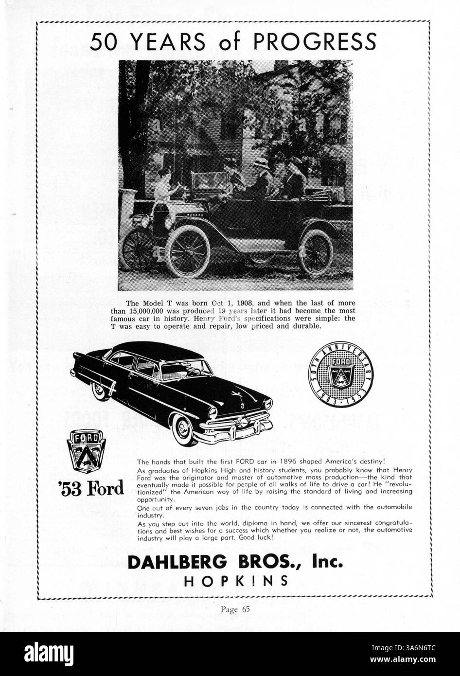 Featuring student body portraits Black and White Stock Photos & Images ...