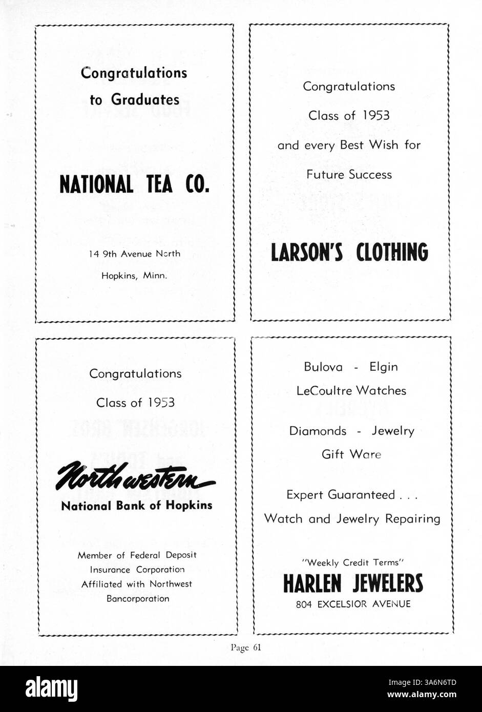 The 1953 warrior yearbook showcases the student and faculty high hi-res ...