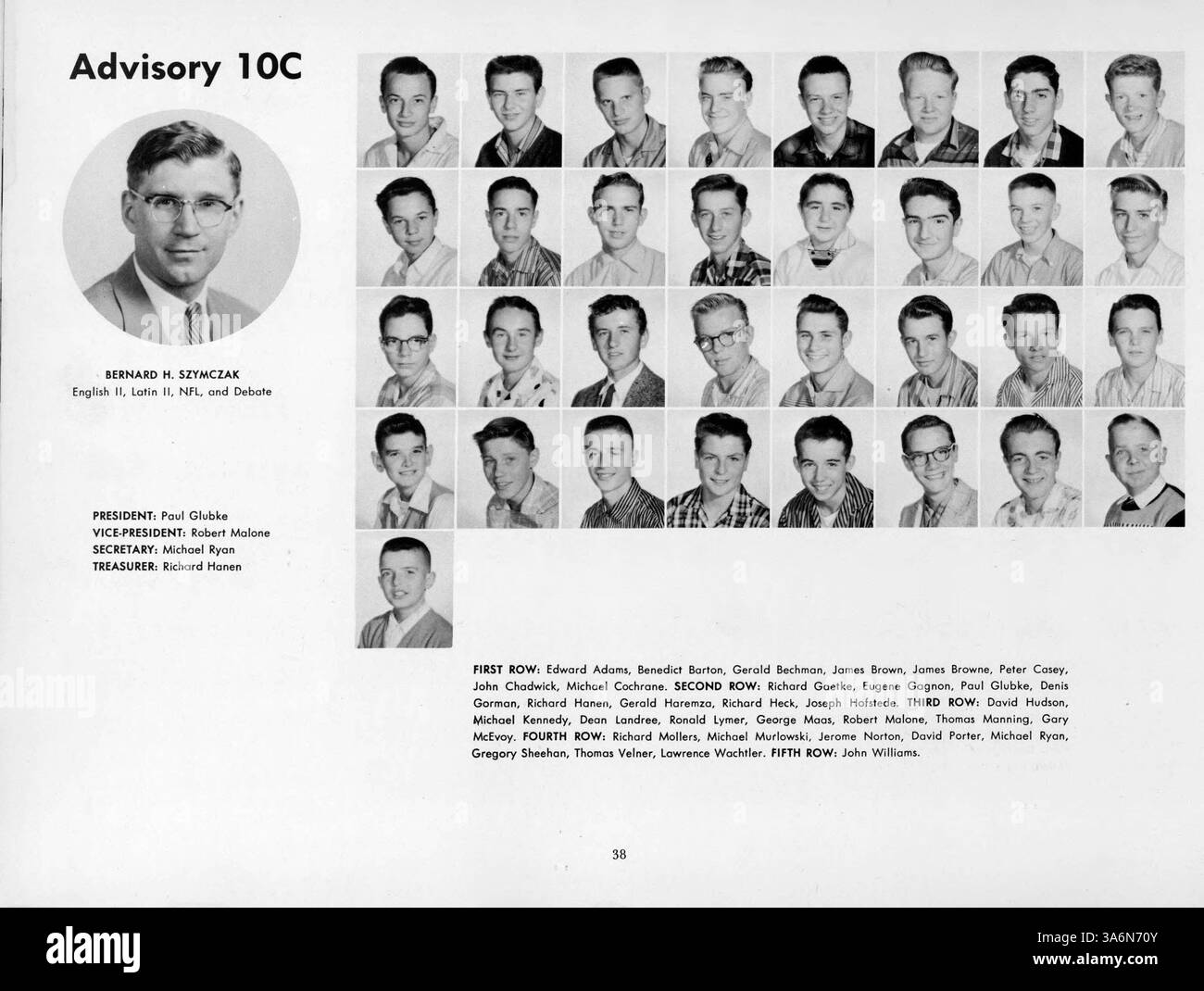 The 1957 Delta yearbook from De La Salle High School features a ...