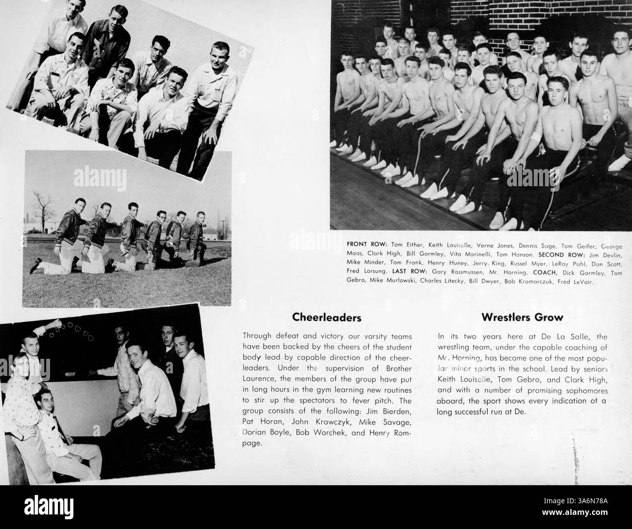 Delta 1957, the yearbook of De La Salle High School, documents the school's academic, athletic ...