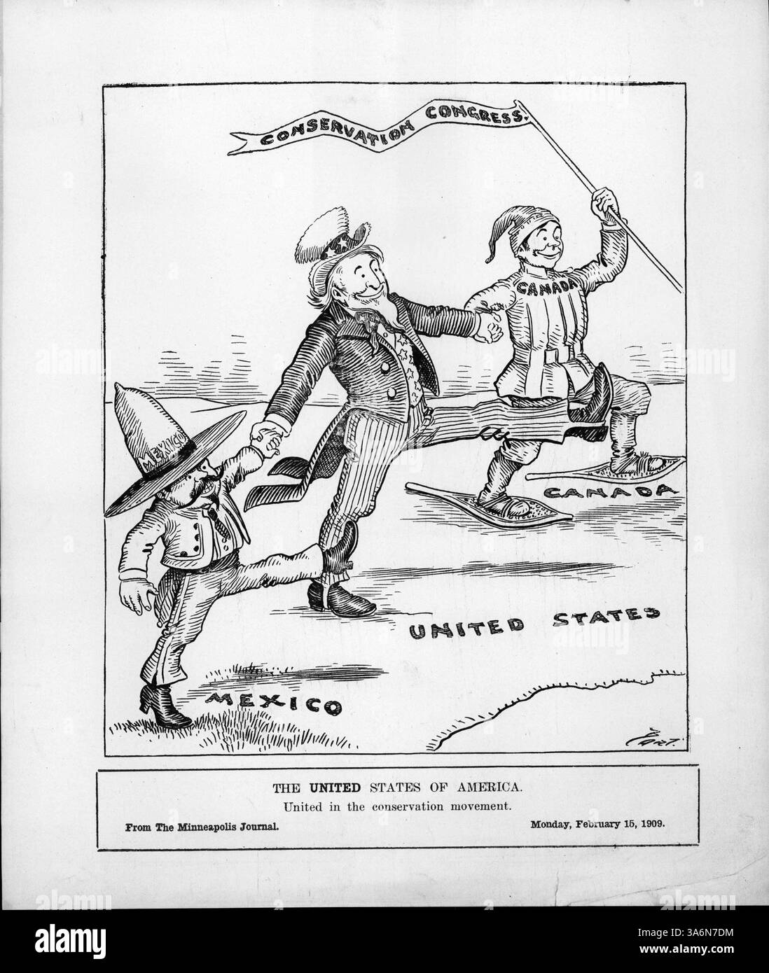 Mexico flag cartoon Black and White Stock Photos & Images - Alamy