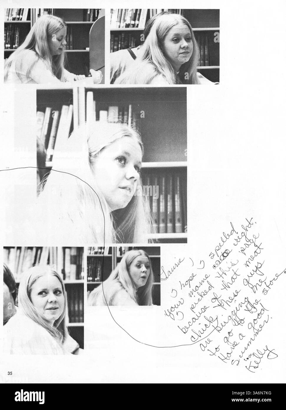 This high school yearbook from 1972 highlights key moments from student ...