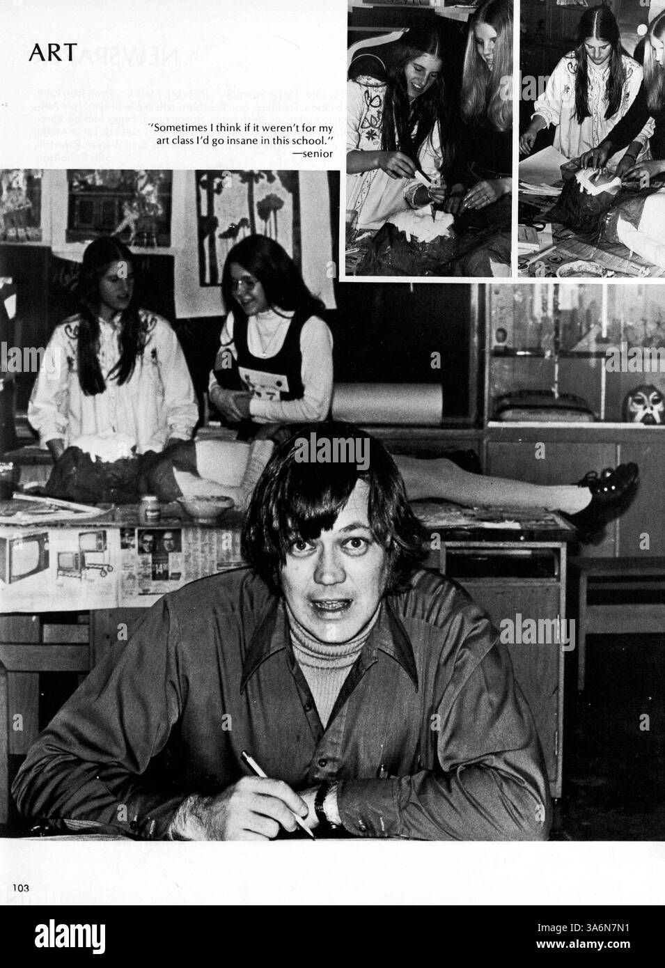 The 1972 Hopkins Eisenhower Yearbook documents the 1971-1972 school ...