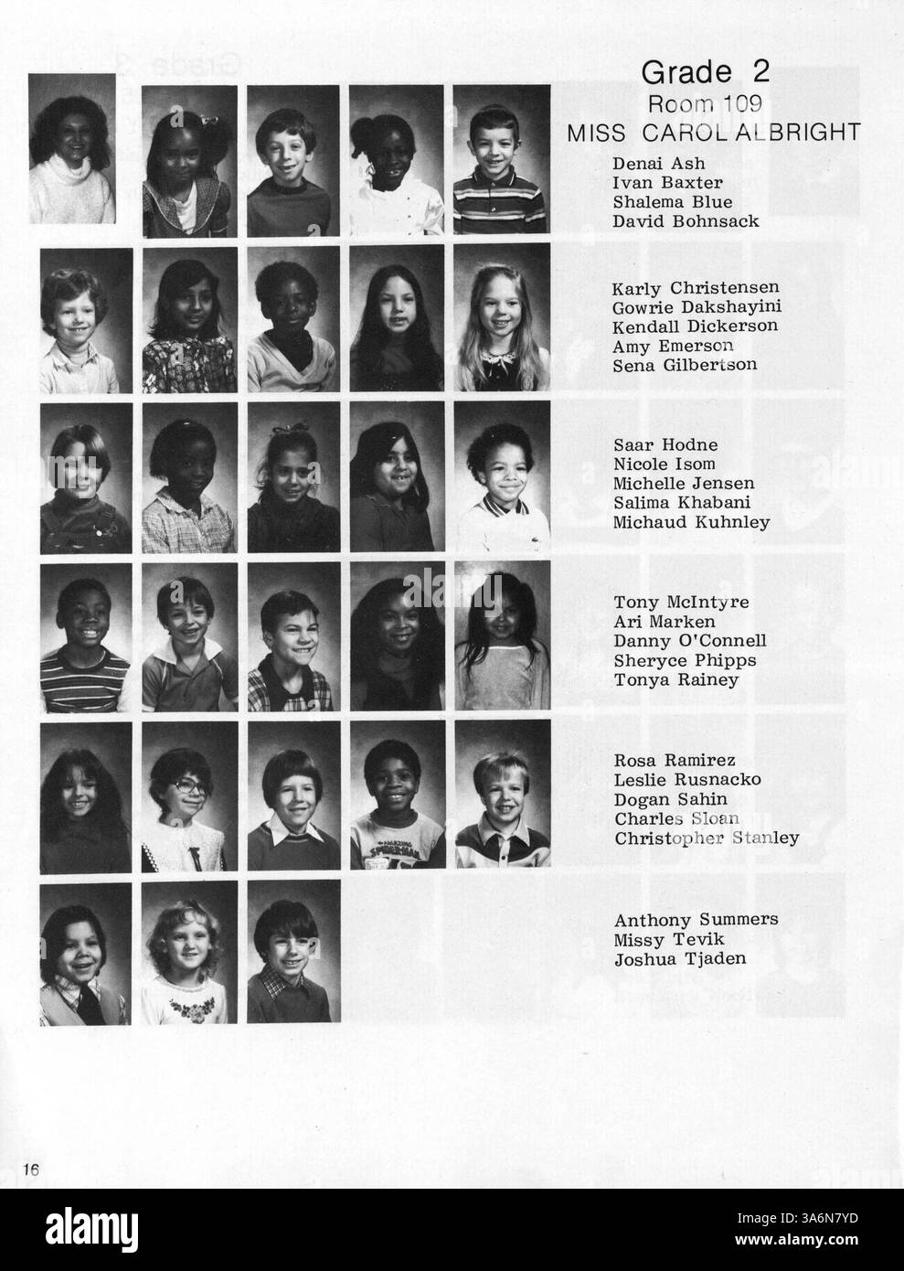 The 1982 Seward Elementary yearbook captures the significant moments ...