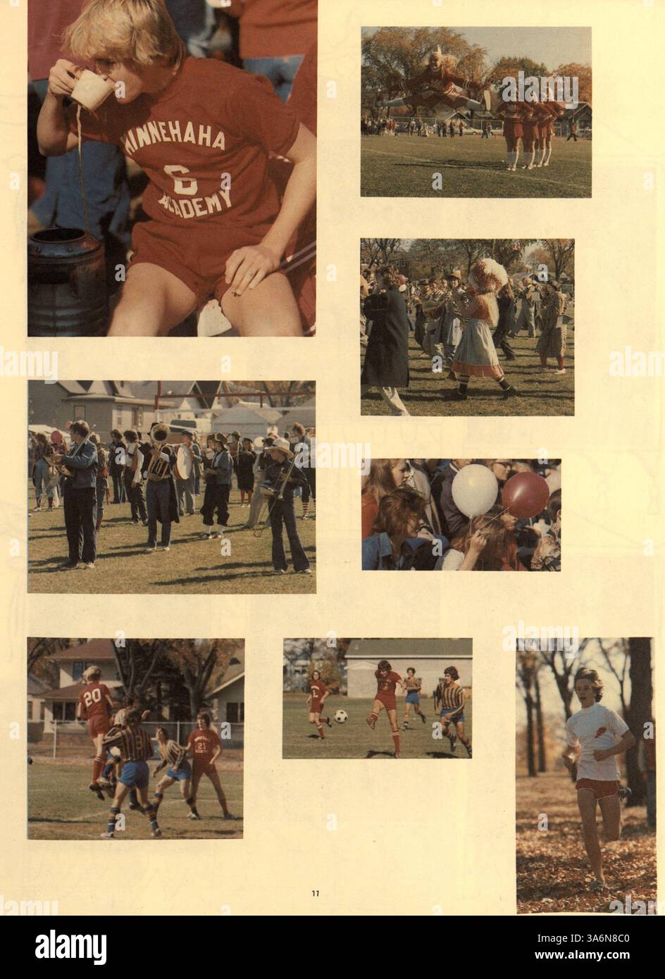 The 1976 Antler yearbook from Minnehaha Academy showcases the students ...