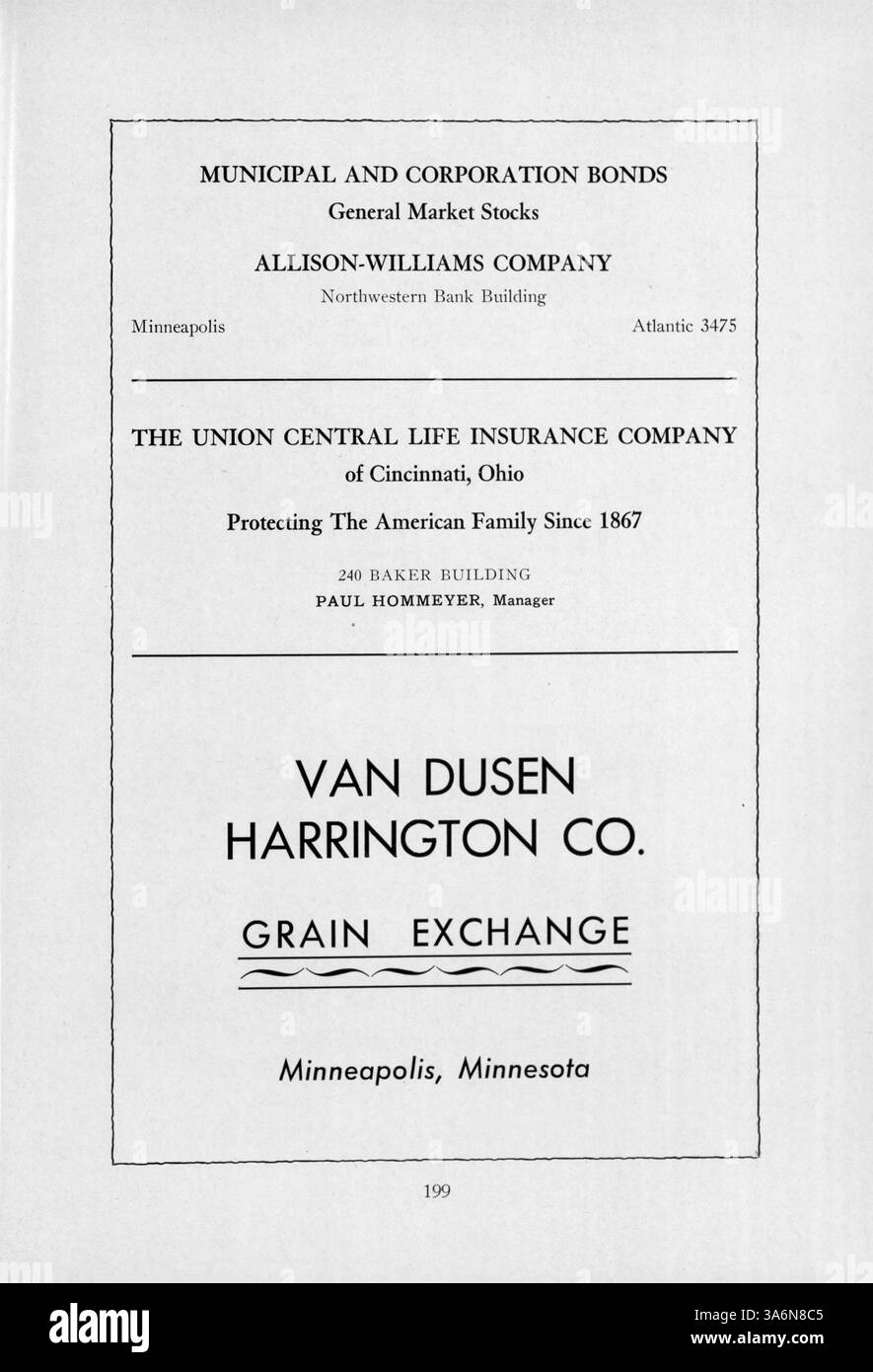 The 1947 blake high school yearbook Black and White Stock Photos ...