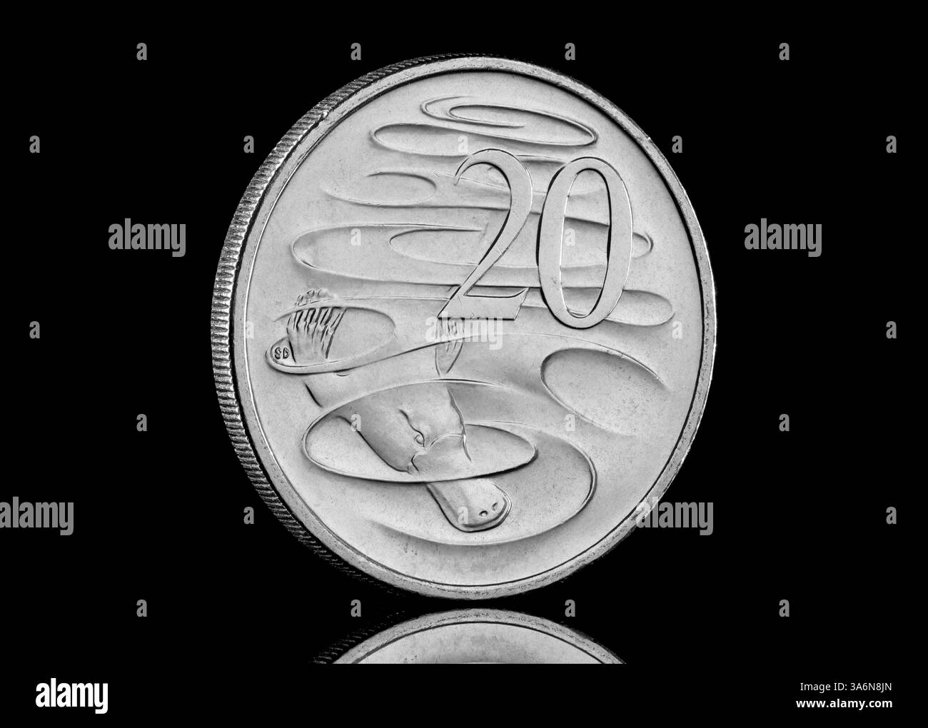 Australian platypus 20 cents hi-res stock photography and images - Alamy