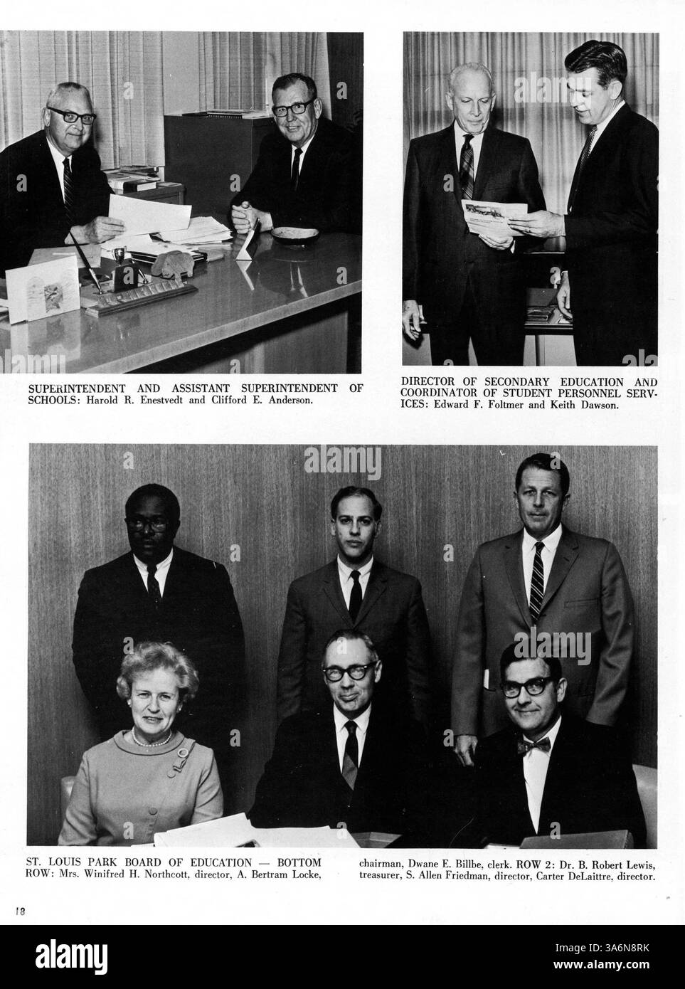 The 1969 edition of St. Louis Park High School's yearbook, Echowan ...
