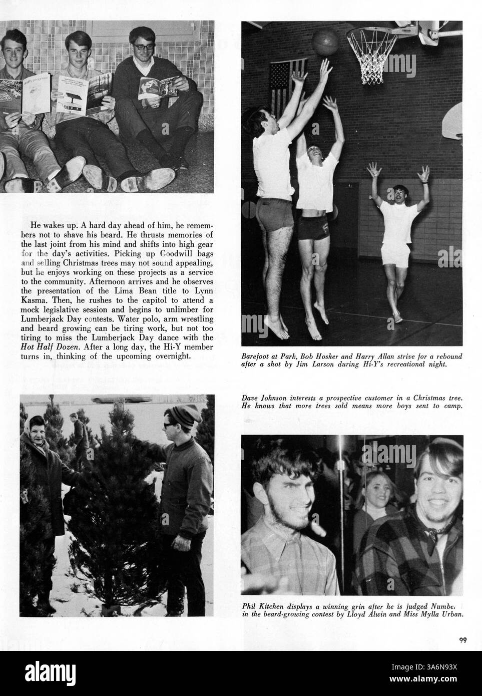 The 1969 Echowan yearbook from St. Louis Park High School provides a ...