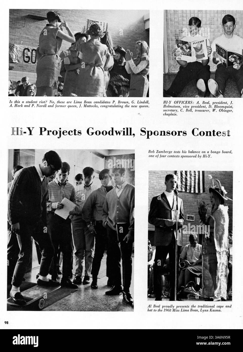 This 1969 yearbook showcases the activities, achievements, and ...