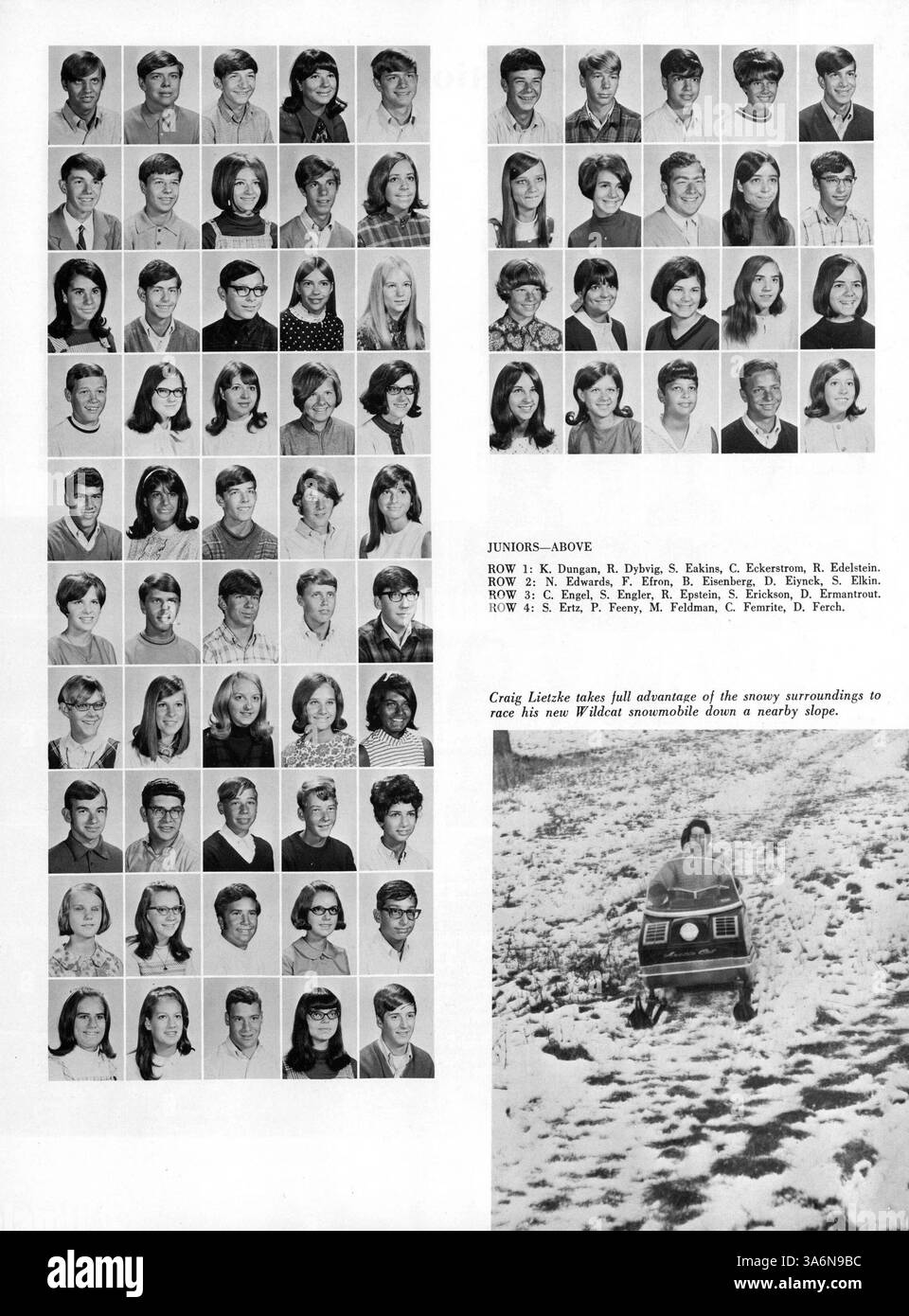 This 1969 Echowan yearbook captures student and faculty life, including ...