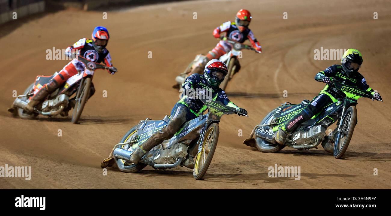 Manchester, UK. 24th Mar, 2025. Jason Doyle of Ipswich ‘Tru7 Group ...