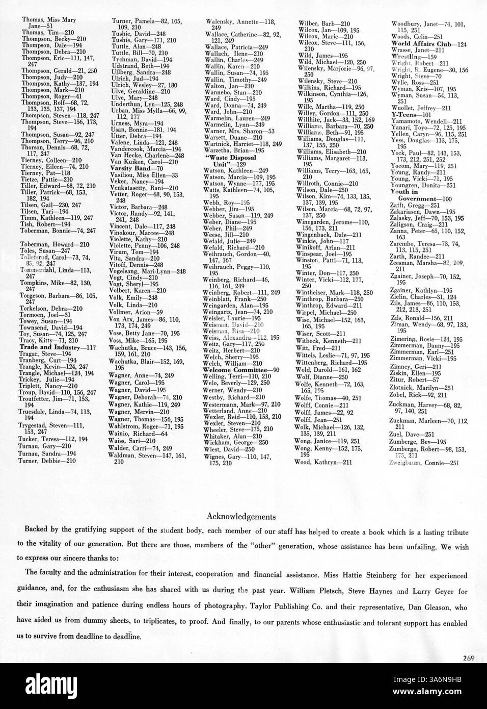 This 1969 yearbook documents the students, teachers, extracurricular ...
