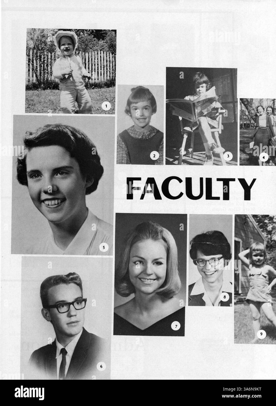 The 1982 'Profiles-Contrasts' Yearbook highlights the school year’s most memorable moments at ...