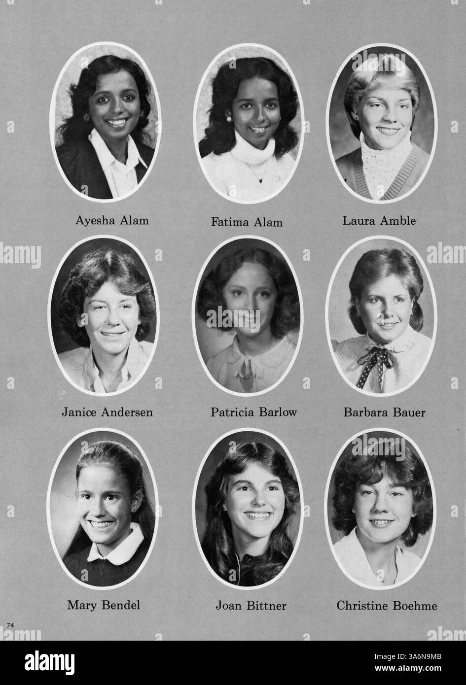 The 1982 'Profiles-Contrasts' Yearbook highlights Regina High School’s ...