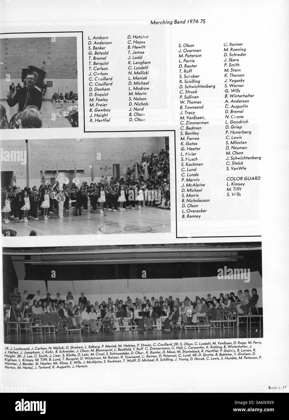 Documents the significant events of the 1974 1975 school year hi-res stock photography and ...