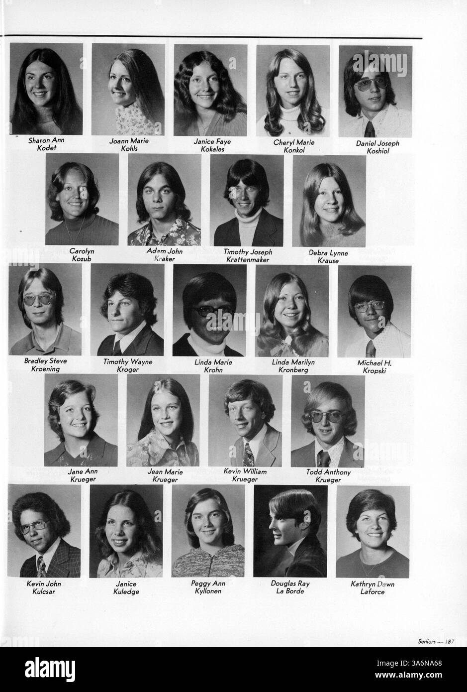 This edition of the 1975 'Talons' yearbook from Cooper High School ...