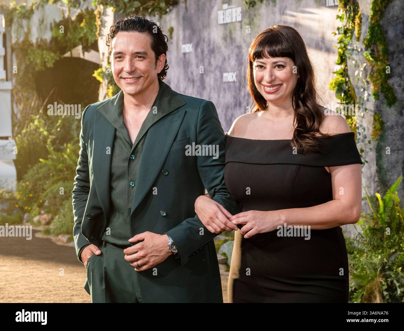 Hollywood, California, USA. 24th Mar, 2025. Gabriel Luna and Smaranda ...