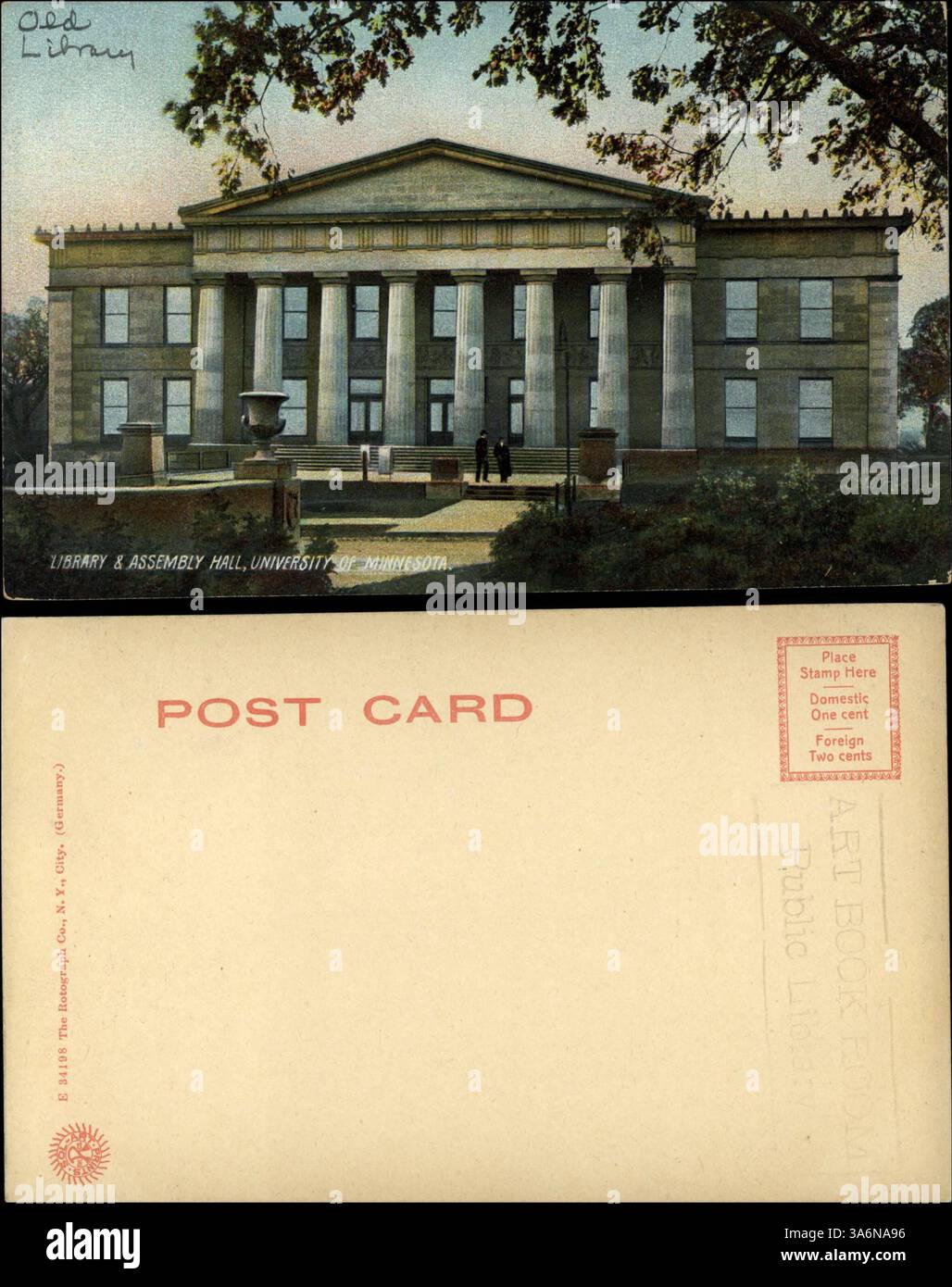 The exterior of the Library & Assembly Hall at the University of ...