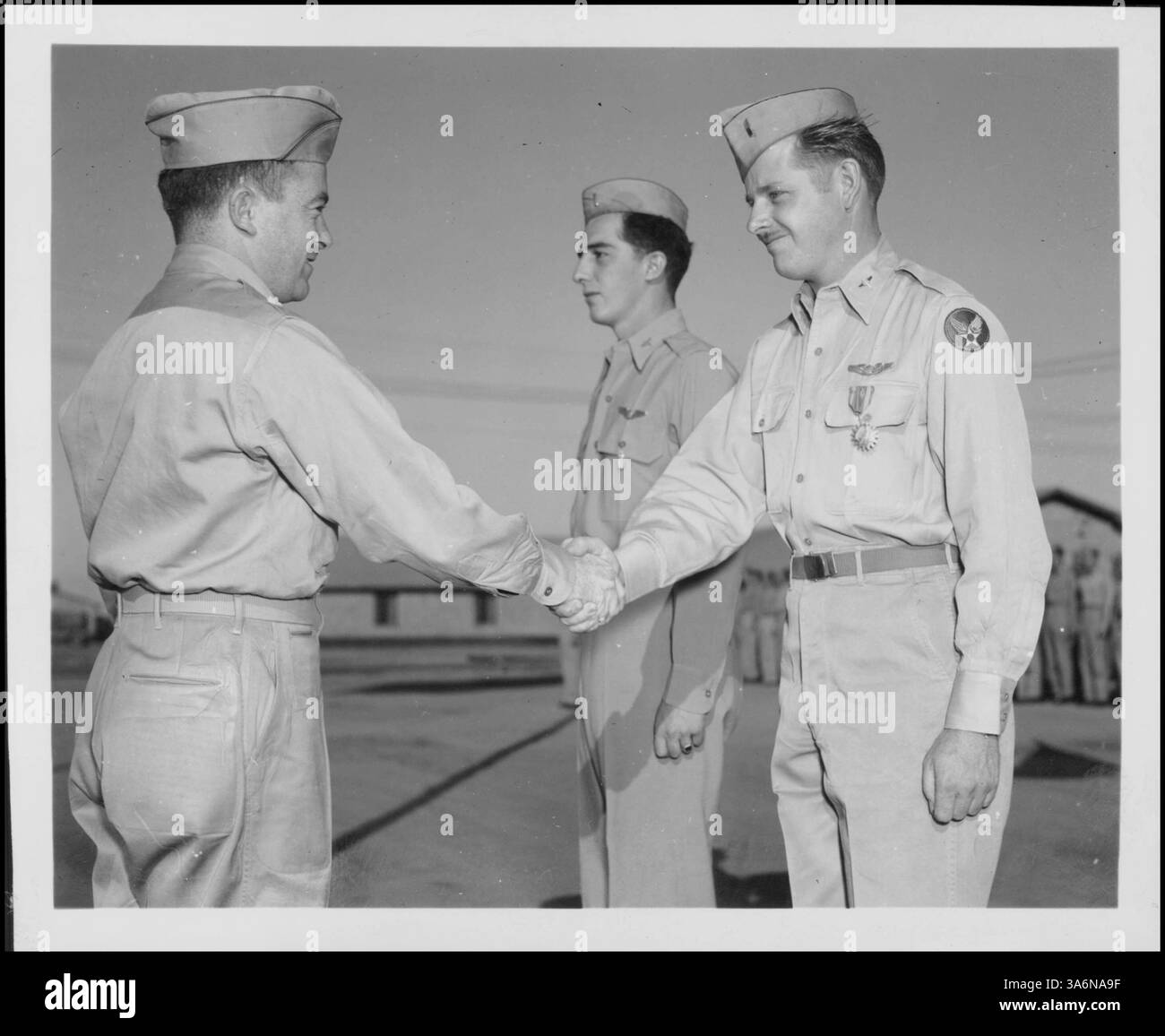 Lieutenant Colonel Arthur C. Rush, commanding officer of Abadan Air ...