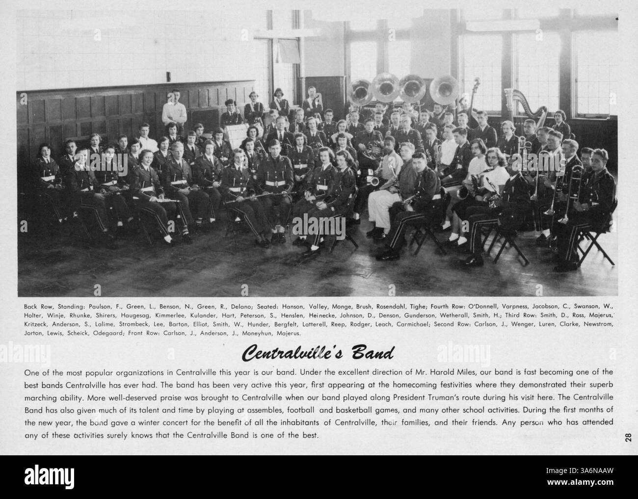 The 1950 Centralian yearbook captures the experiences and accomplishments of Central High School ...