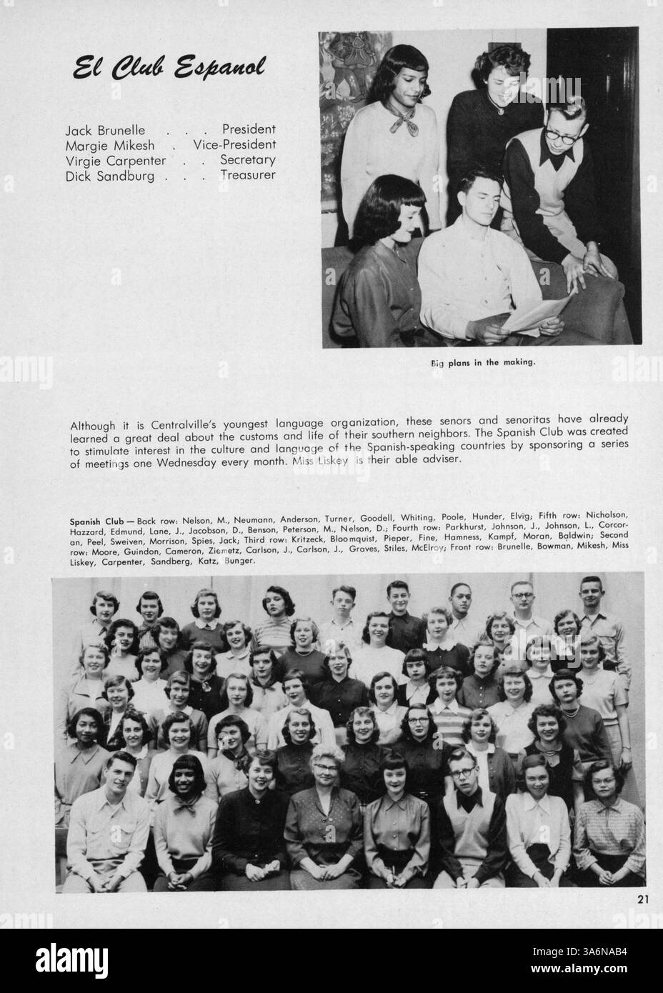 The 1950 Centralian yearbook documents the students, faculty, clubs, and athletic events of ...