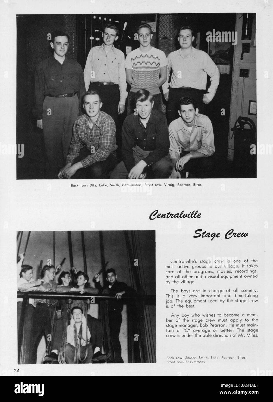 This yearbook, The 1950 Centralian, chronicles the achievements of Central High School students ...