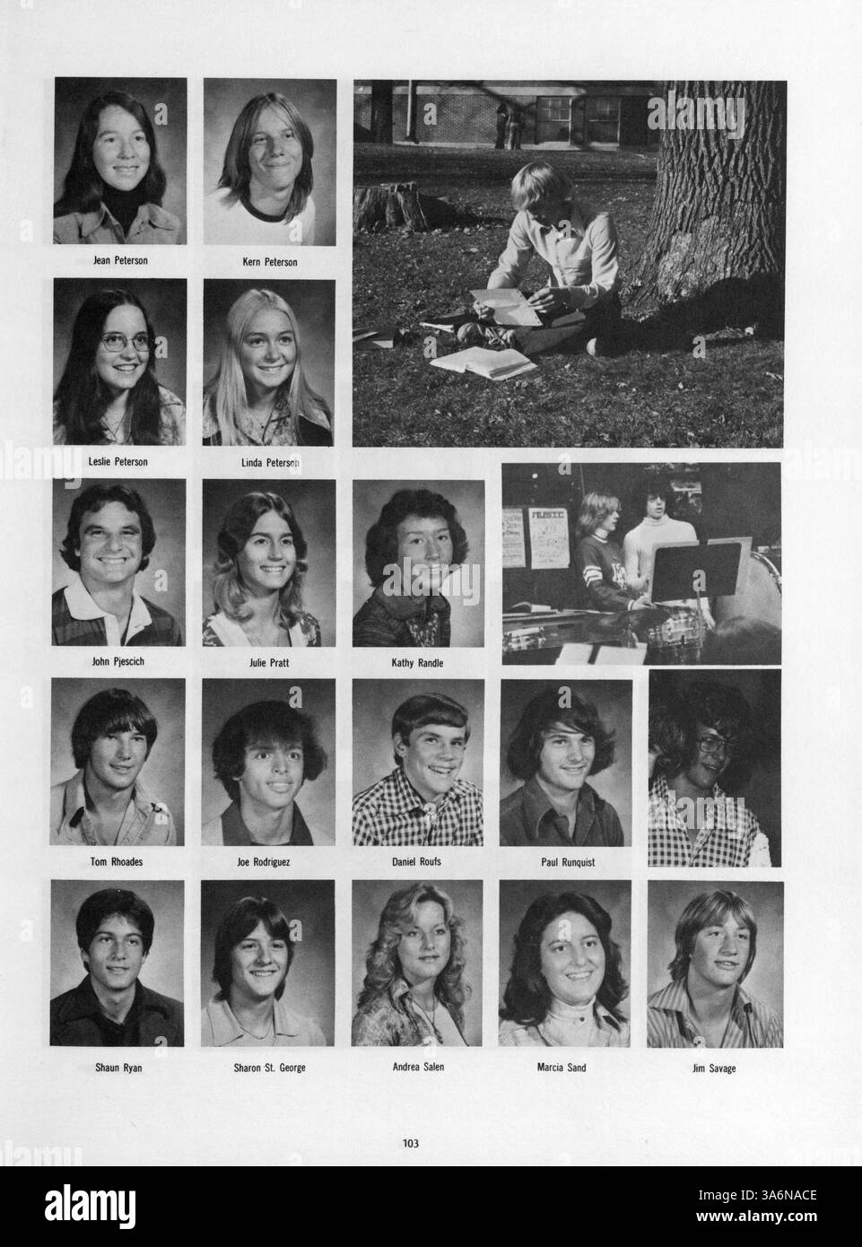 Minnehaha Academy’s 1976 Antler yearbook captures the essence of student life, athletics, school ...