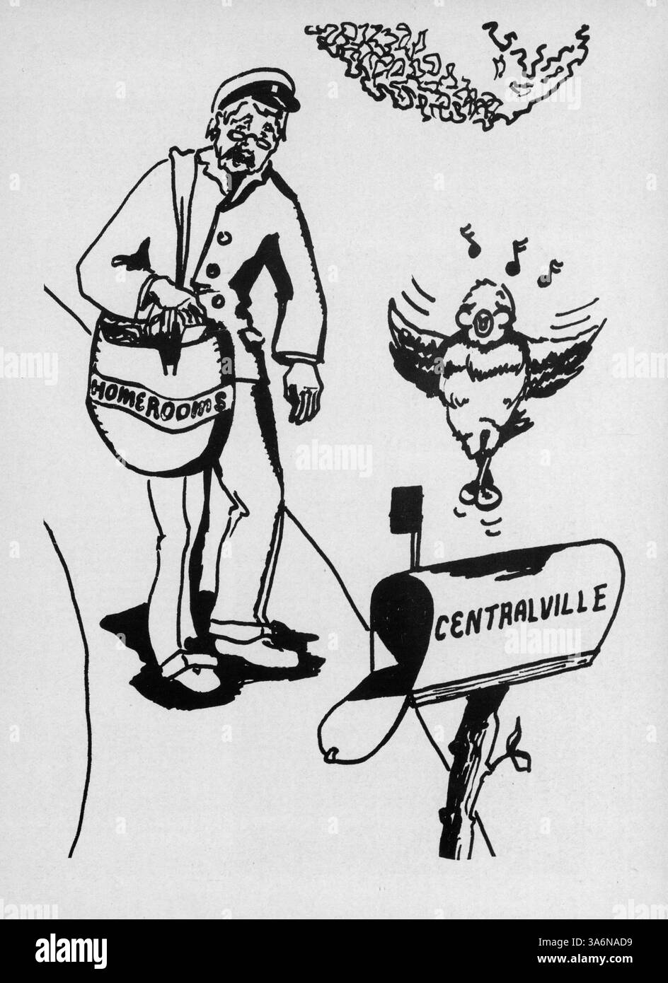 The 1950 centralian yearbook captures the 1949 1950 school year hi-res stock photography and ...