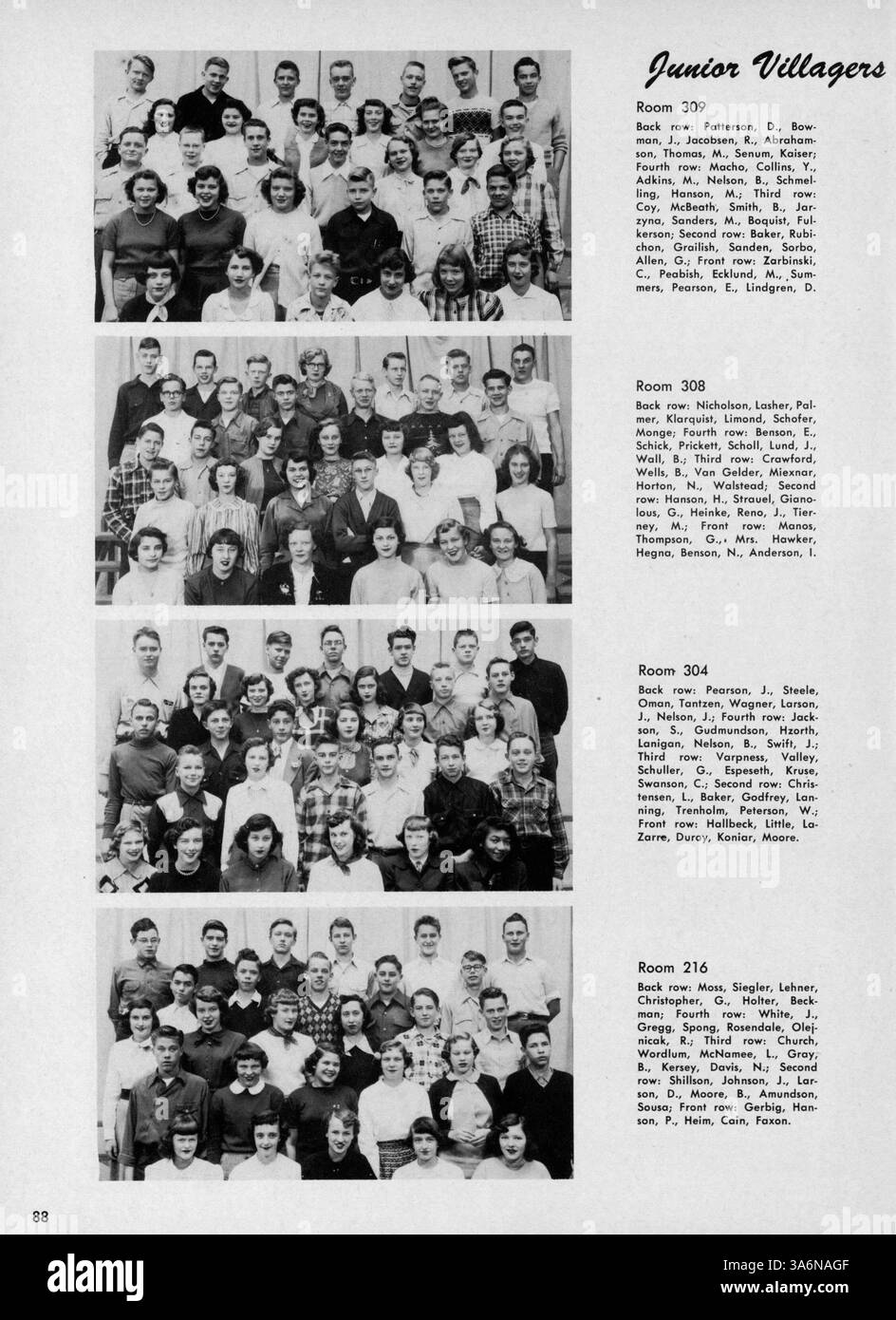The 1950 Centralian yearbook from Central High School in Minneapolis captures student life ...