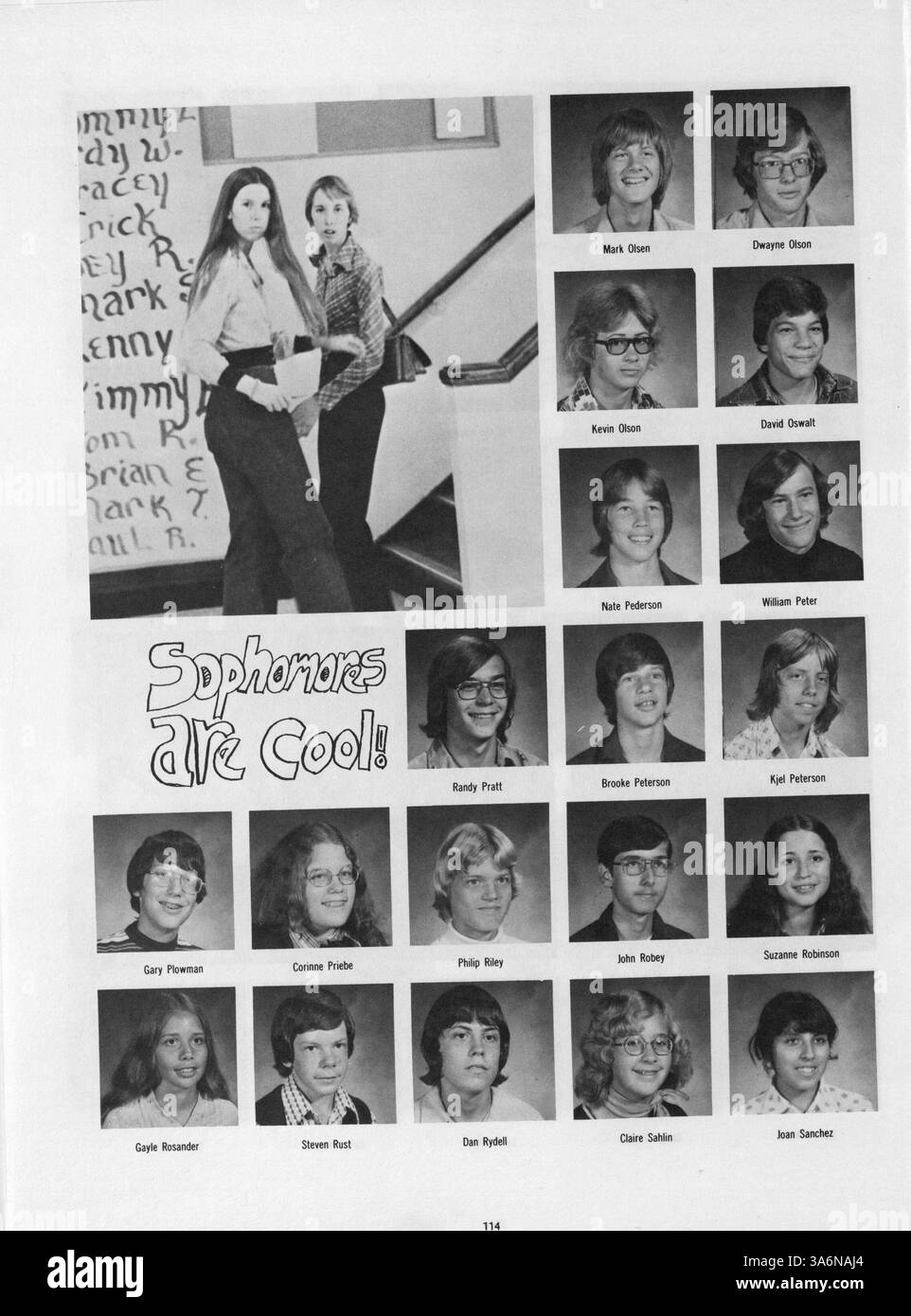 This 1976 Antler yearbook from Minnehaha Academy highlights students, teachers, athletics, clubs ...