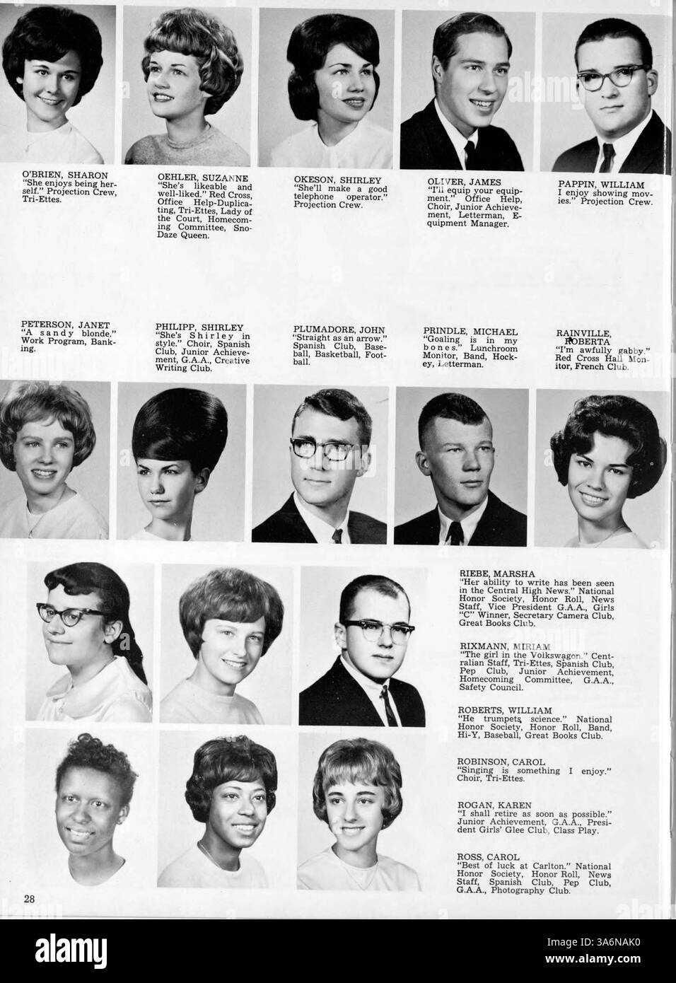 The 1964 centralian yearbook provides a detailed look at student hi-res ...