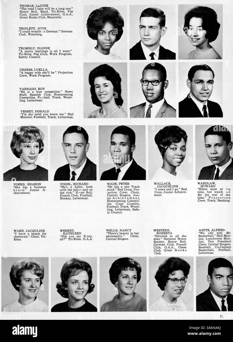 The Centralian yearbook from 1964 documents the events and student life ...