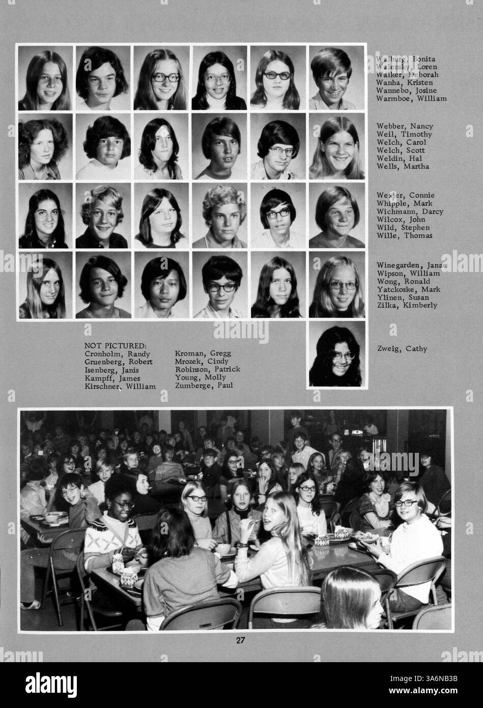 African american students during the 1972 1973 school year hi-res stock ...