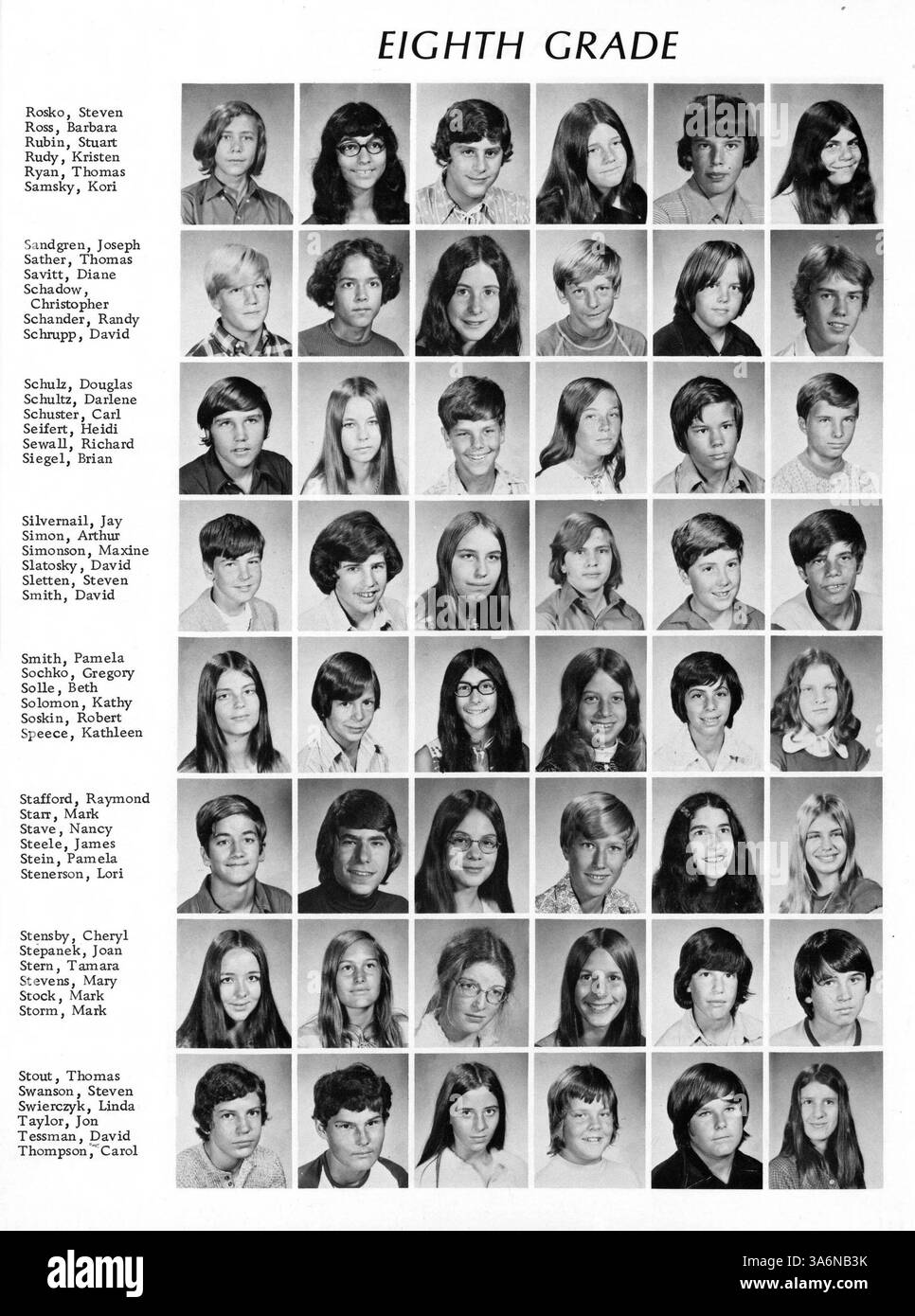 The 1973 yearbook for Central Junior High showcases key aspects of the ...