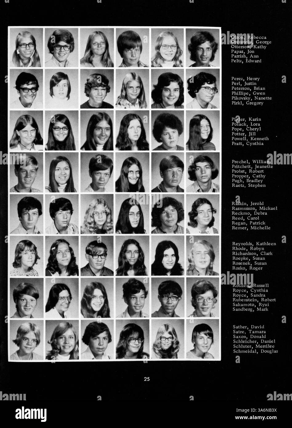 The 1973 yearbook of central junior high documents student life hi-res ...