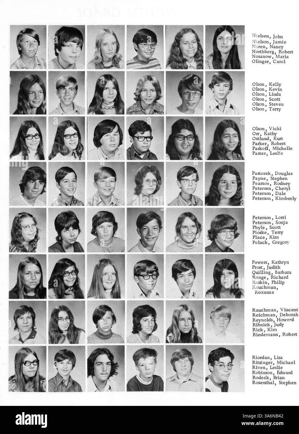 This 1973 yearbook from Central Junior High School features the events ...