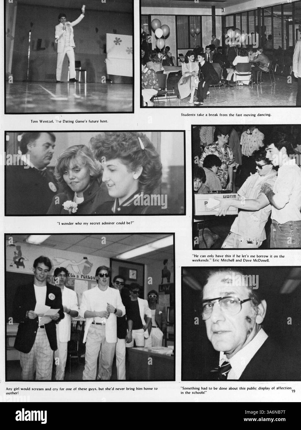 This 1986 Wayzata High School yearbook captures significant school ...