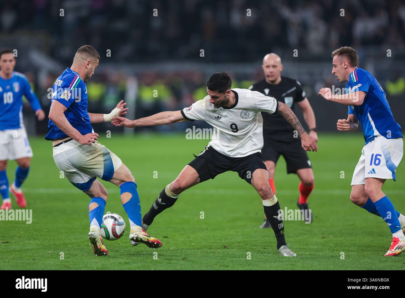 Dortmund, Deutschland. 23rd Mar, 2025. 22.03.2025, UEFA Nations League ...