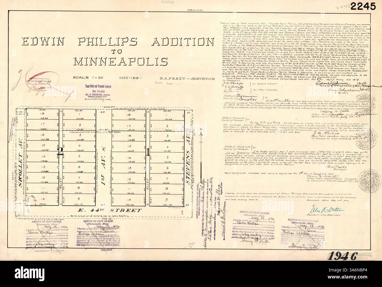 The Edwin Phillips Addition was an area development in Minneapolis ...