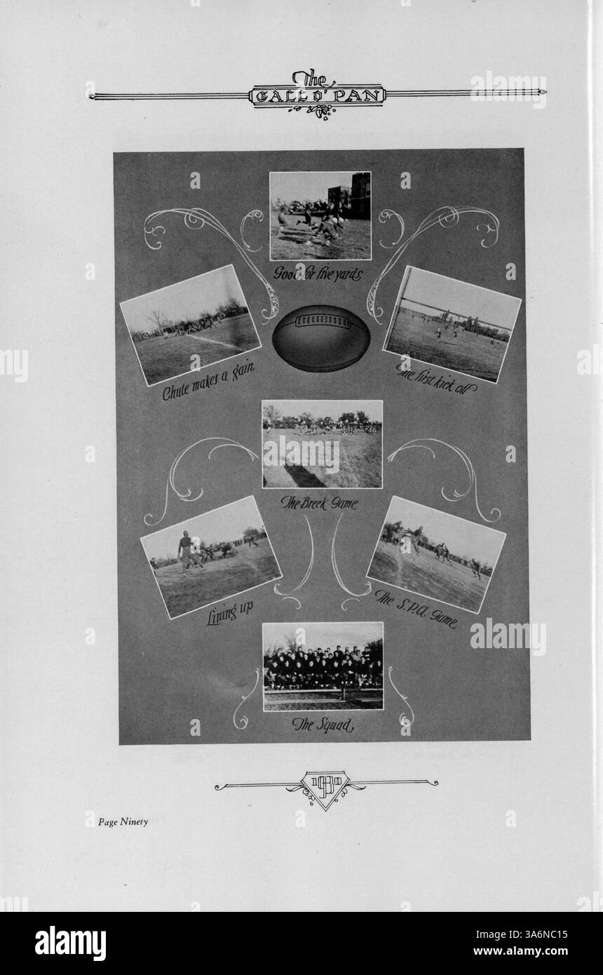 Blake Yearbook 1930, Call-O'-Pan, documents student life, school clubs ...