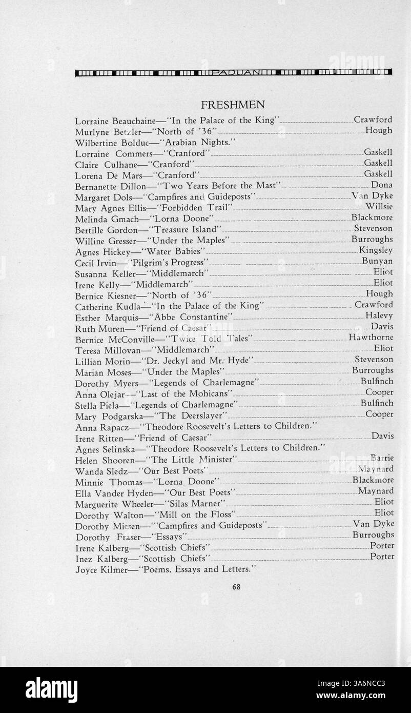 The 1925 Paduan Yearbook from St. Anthony High School features student ...