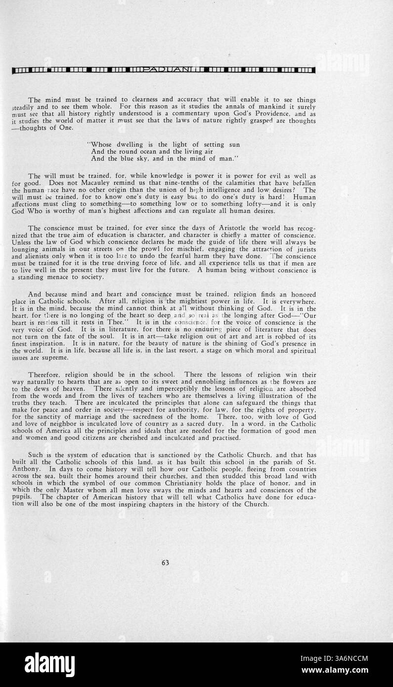 This 1925 Paduan Yearbook from St. Anthony High School captures the 1924-1925 academic year ...