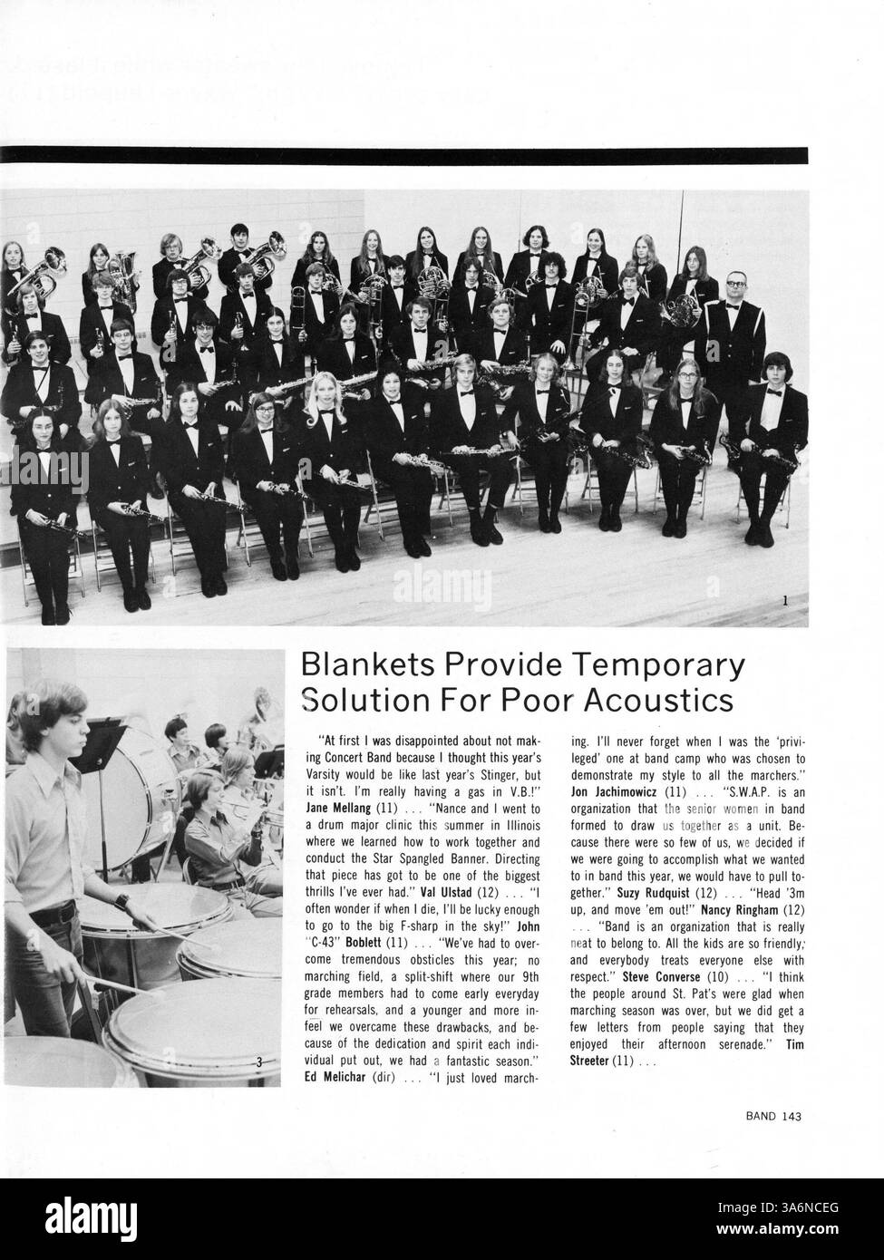 The 1973 Windigo yearbook from Edina West High School captures the ...