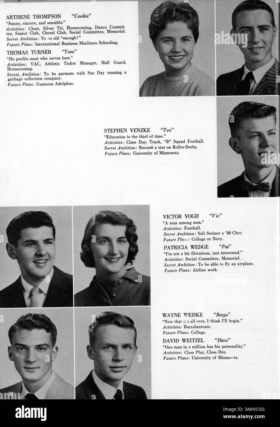 Yearbook from southwest high school reflects the activities hi-res ...