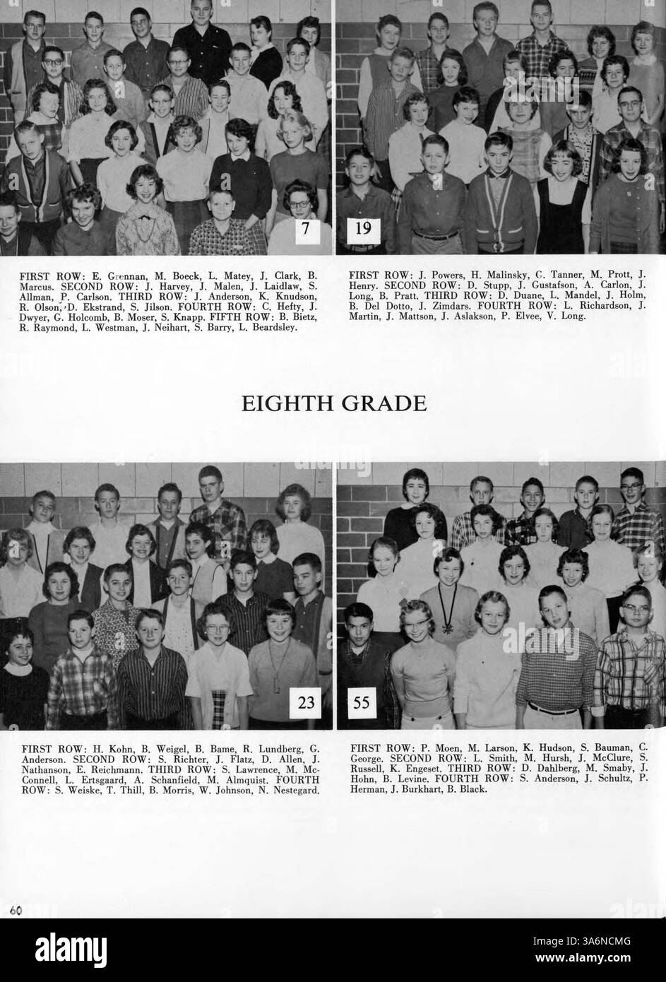 Club activities throughout the 1958 1959 school year hi-res stock ...