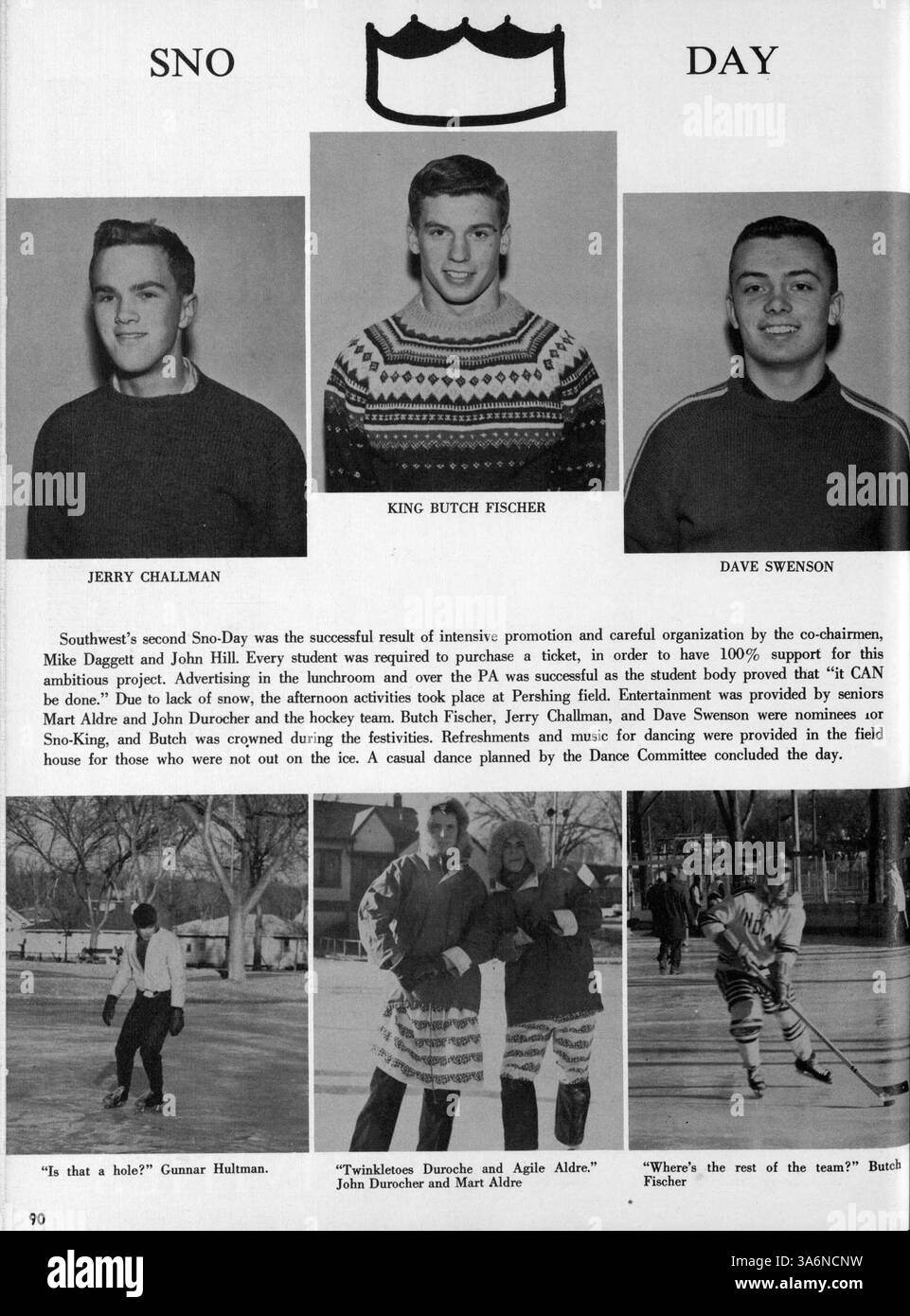 The 1959 'Wagistanian' yearbook from Southwest High School showcases ...