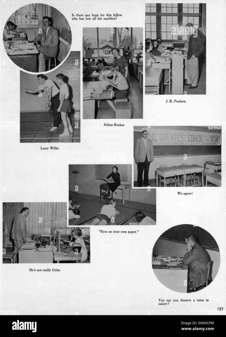 The 1959 'Wagistanian' yearbook from Southwest High School features ...