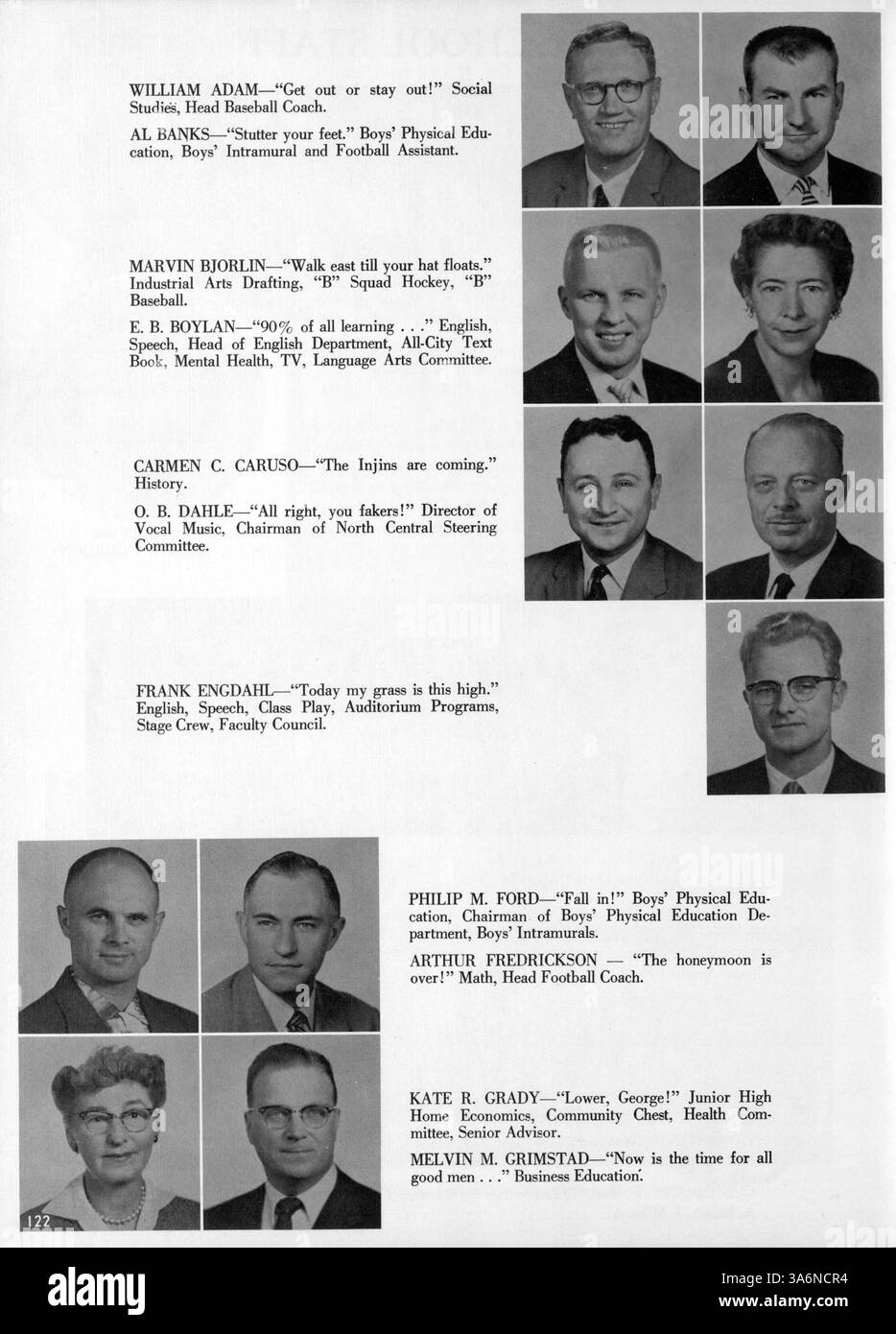 This 1959 high school yearbook documents the events and student Black ...
