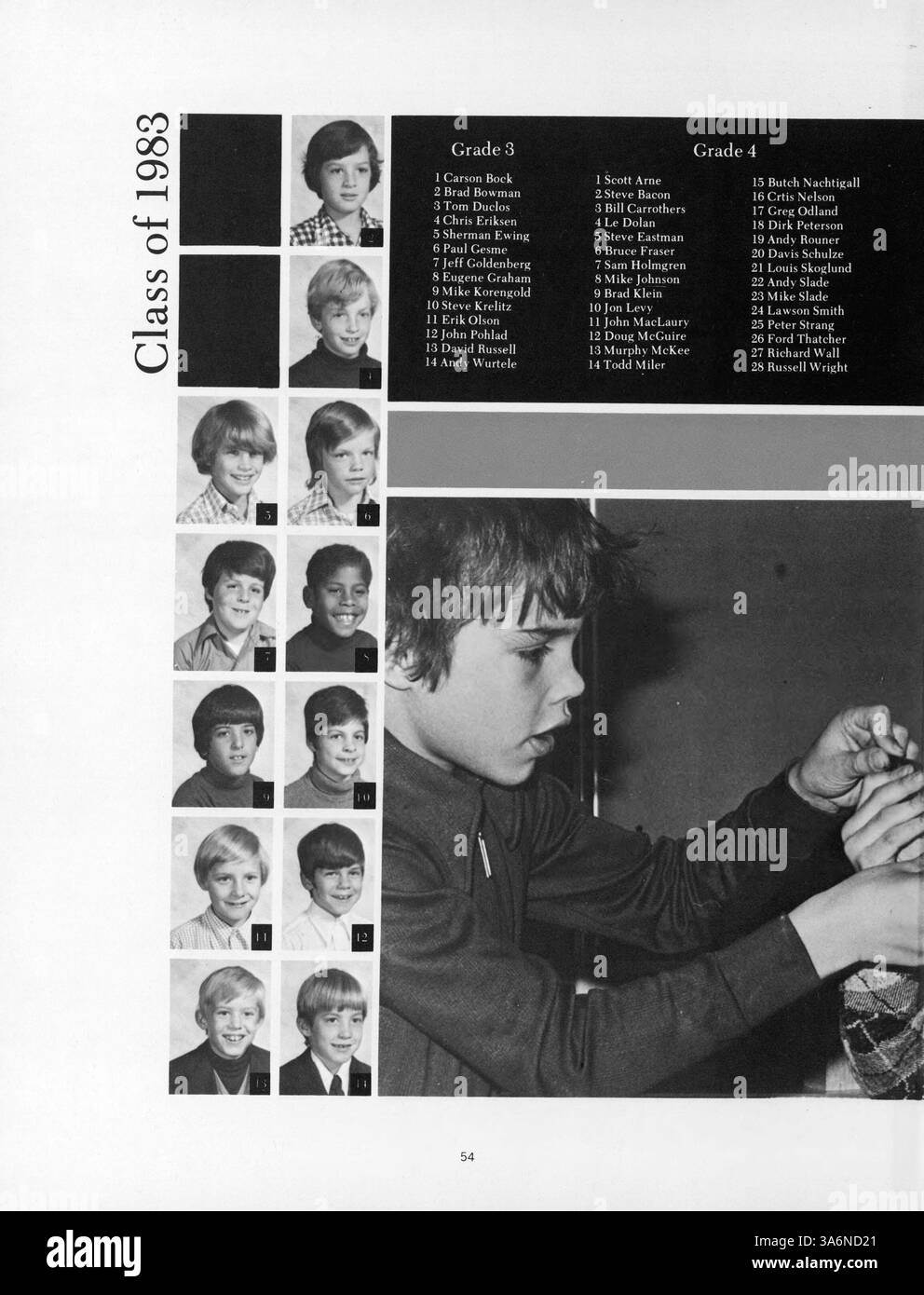 Offering a glimpse into the schools history and community life hi-res ...